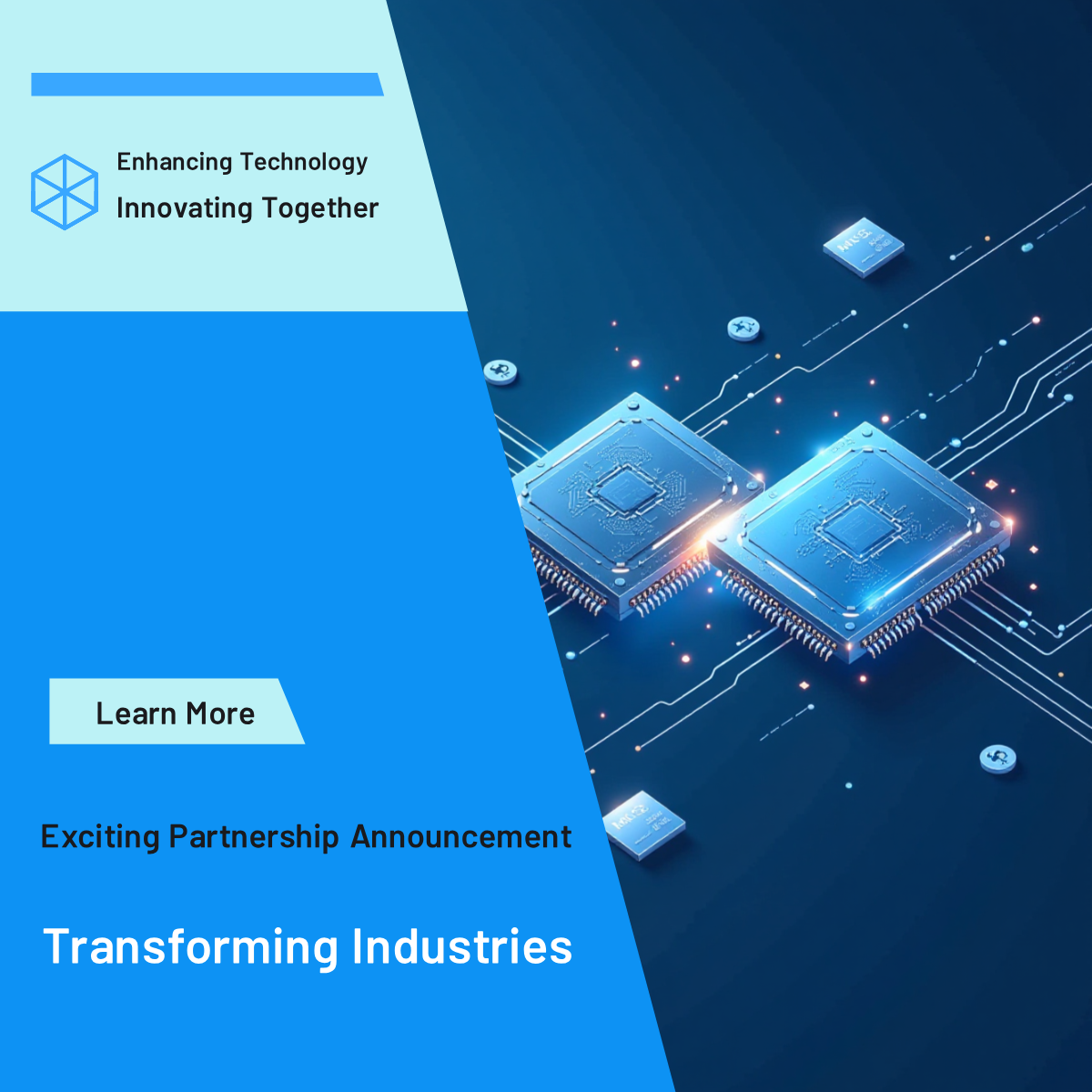 Strategic Partnership Business Models LinkedIn Post Template - AI ...