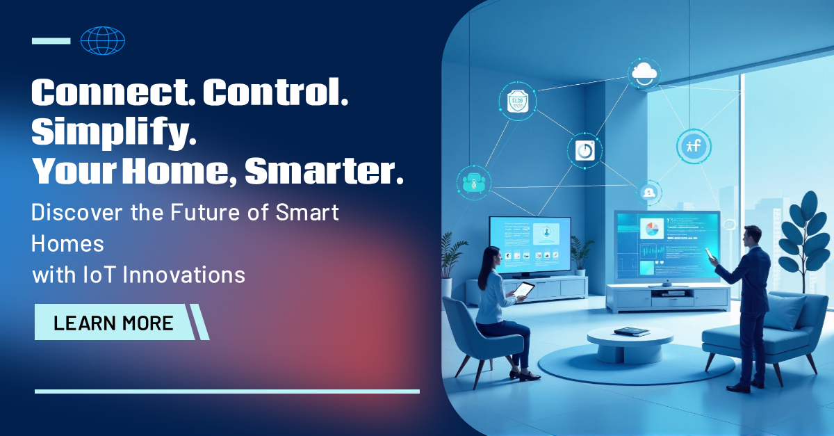 Smart Home Internet of Things LinkedIn Single Image Ad Template - AI ...