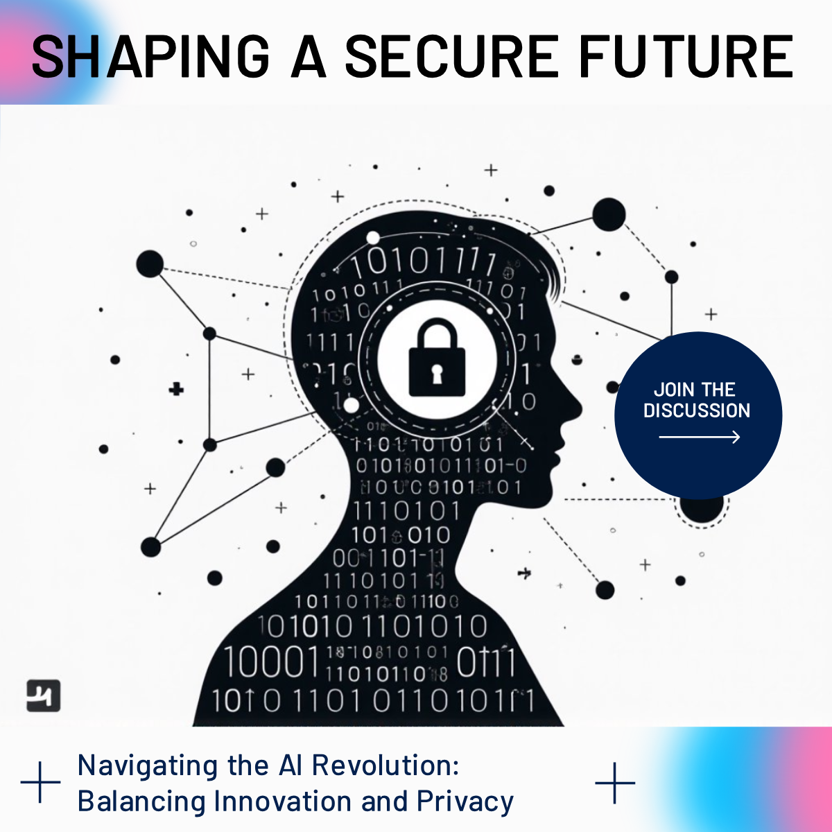 AI Data Protection and Privacy LinkedIn Post Template - AI Designs by ...