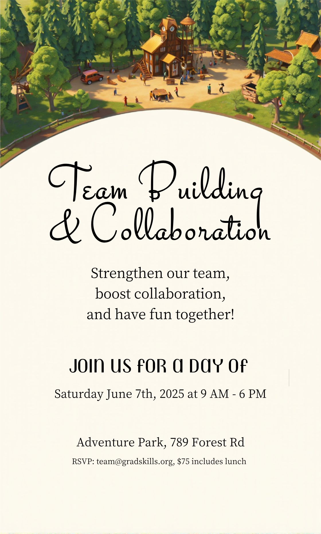 Team Building Soft Skills Training Invitation Template - AI Designs by ...