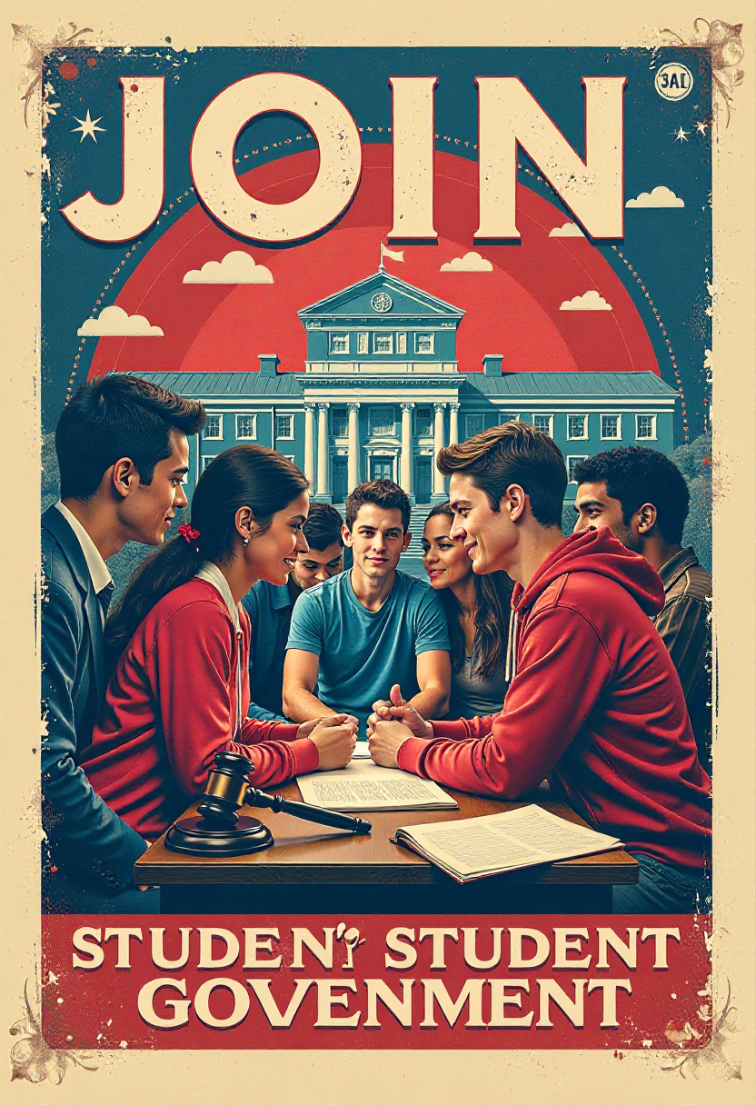 Student Government Involvement Poster Image