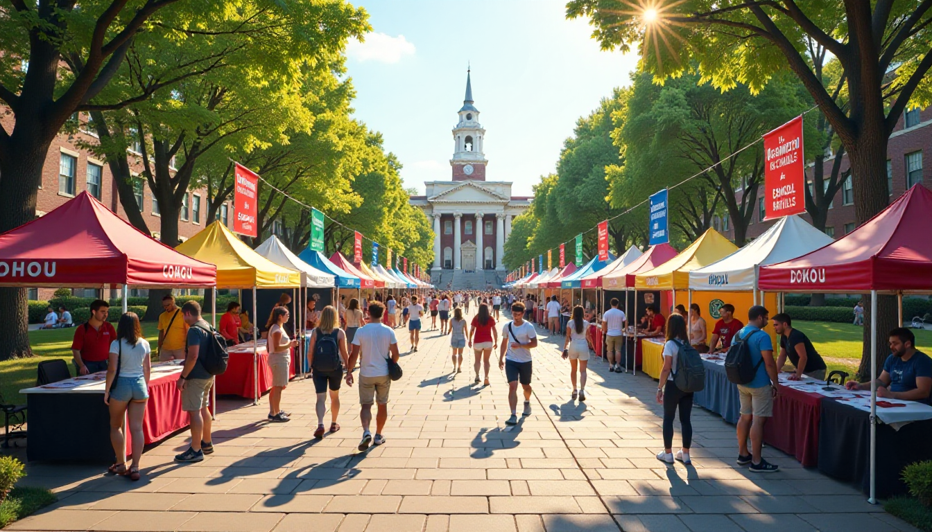 Vibrant Student Clubs Fair Image Template - AI Designs by MolyPix.AI