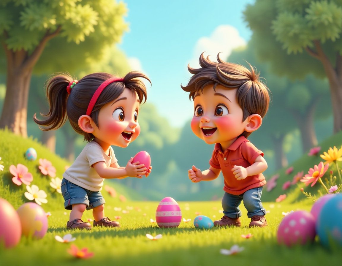Animated Easter Sunday Movie Image Template - AI Designs by MolyPix.AI