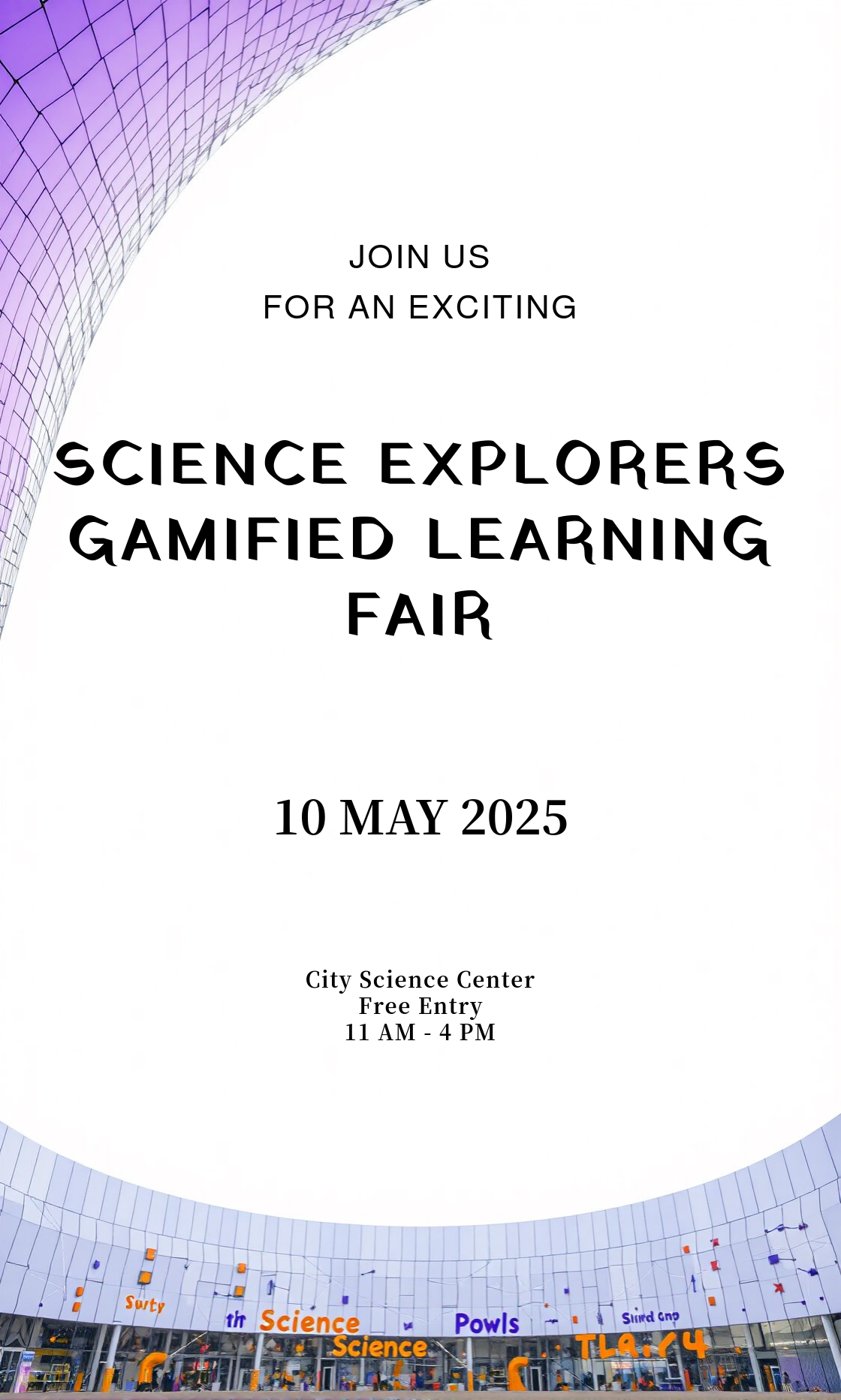 Science Explorers Gamified Learning Invitation Template - AI Designs by ...