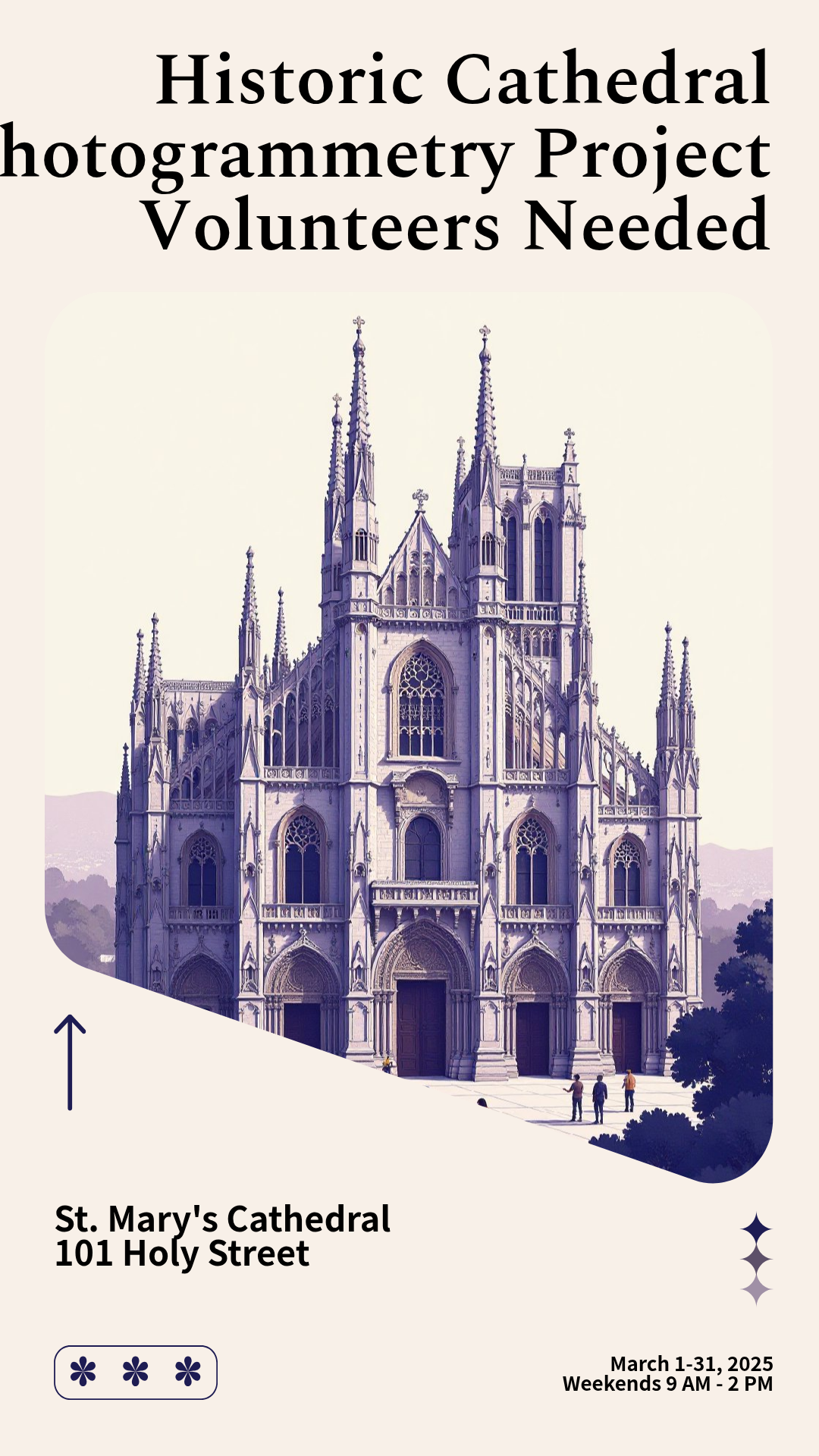 Historic Cathedral Cultural Heritage Site Photogrammetry Poster ...