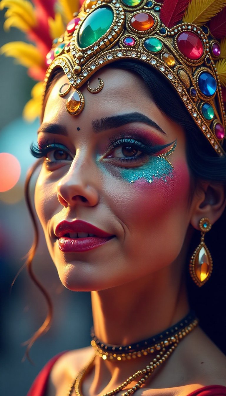 Samba Dancer Carnaval das Escolas de Samba Image Template - AI Designs ...