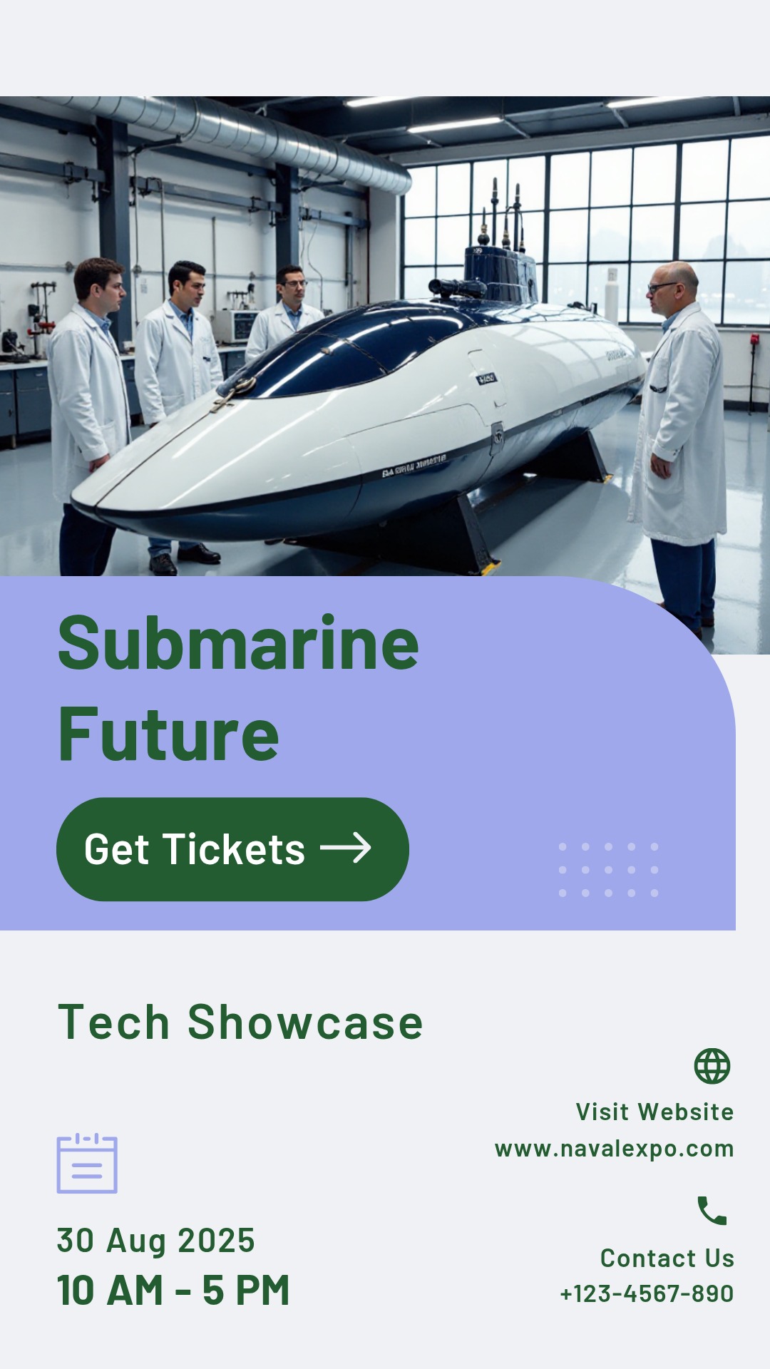 Naval Innovative Defense Technologies Poster Template - AI Designs by ...
