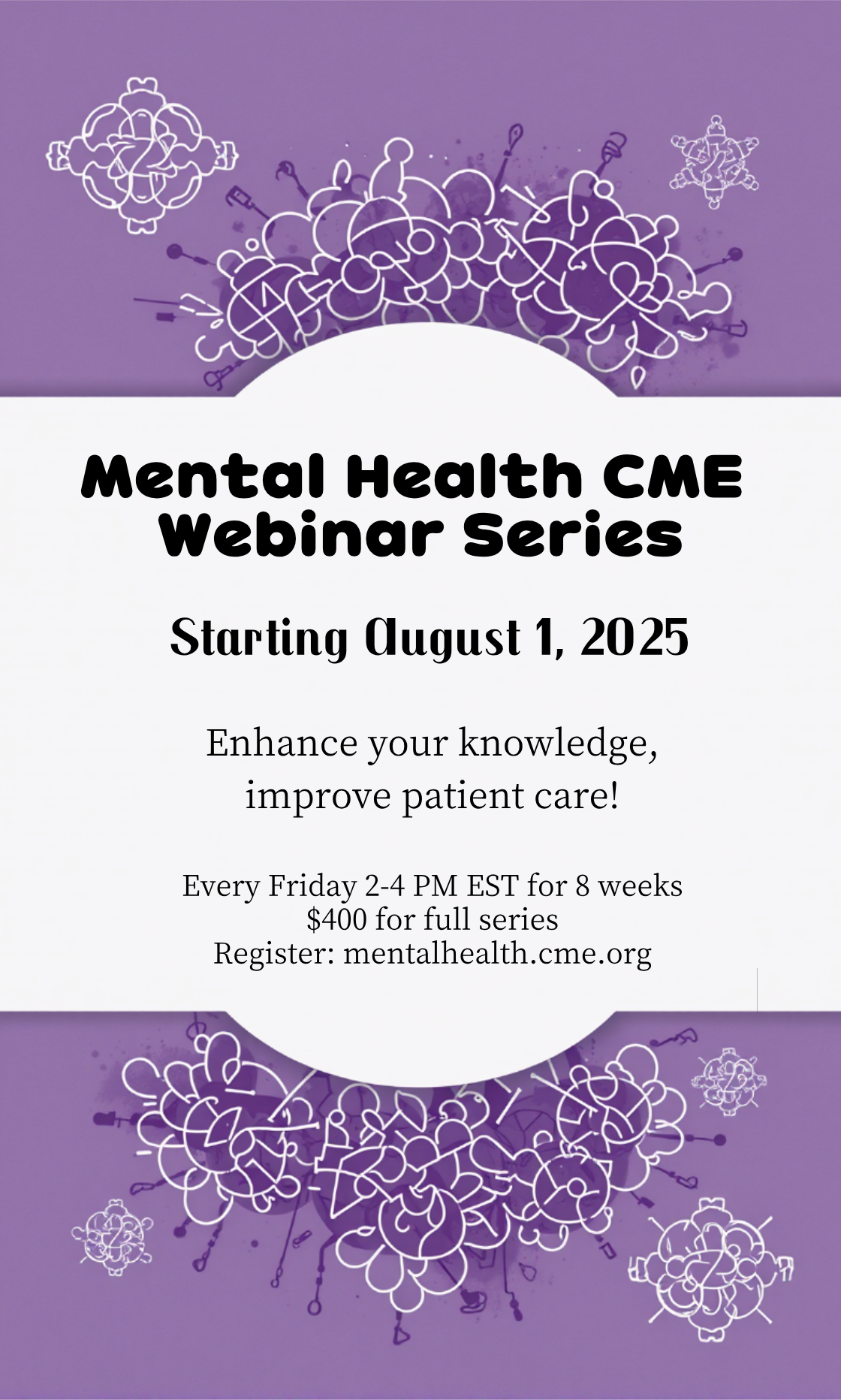 Mental Health Continuing Medical Education Invitation Template - AI ...