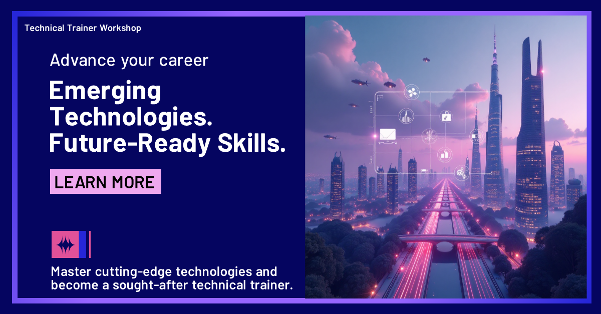 Technical Trainer Workshop LinkedIn Single Image Ad Template - AI ...