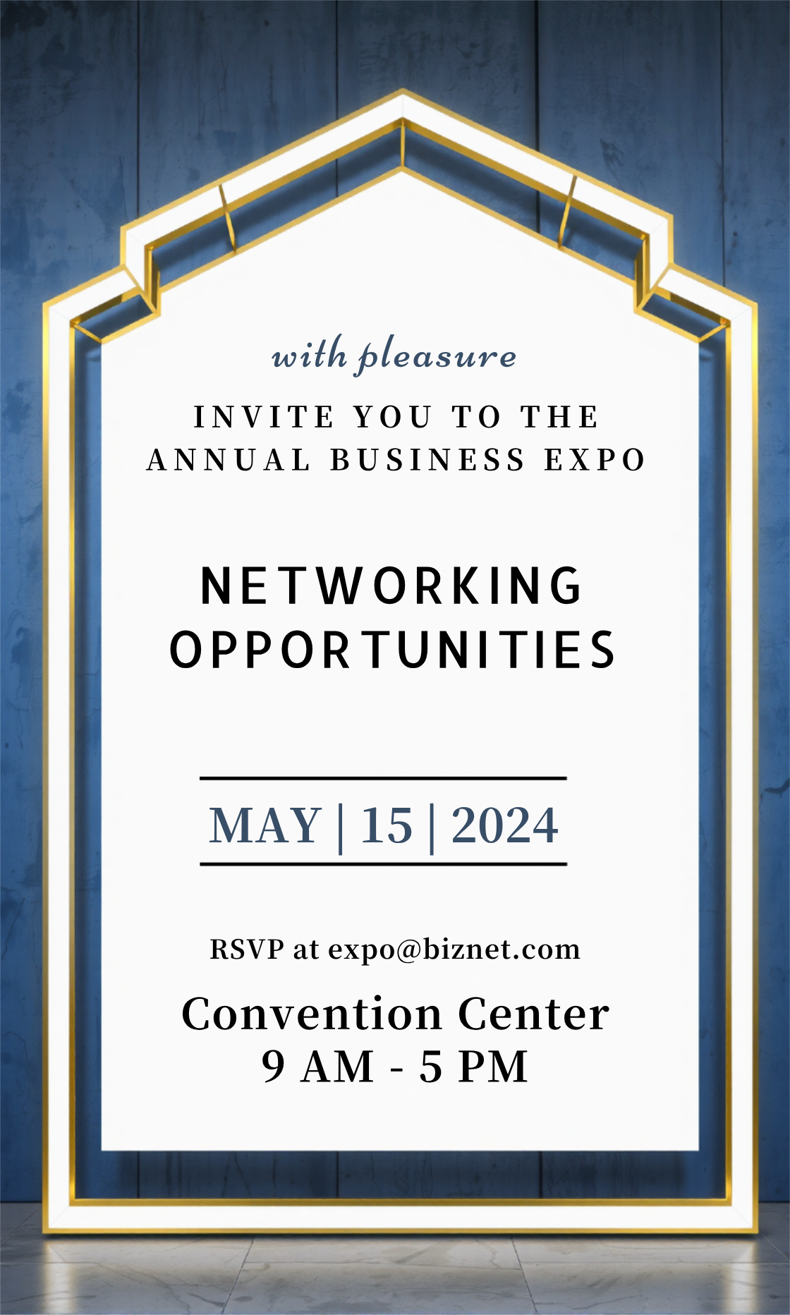 Annual Business Expo Event Promotion Ideas Invitation Template - AI ...