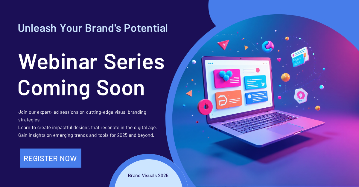Brand Visuals 2025 Webinar LinkedIn Single Image Ad Template - AI ...