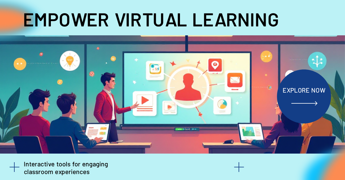 Interactive Virtual Classroom Learning LinkedIn Single Image Ad ...